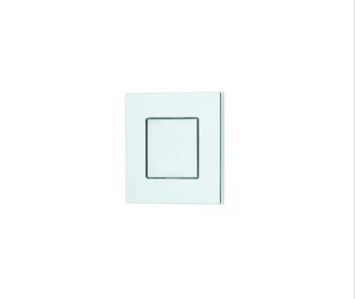Thomas Dudley Chrome Piazza Vantage/miniflo Single Flush 73.5mm Square ...