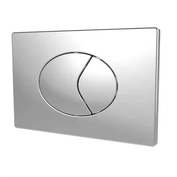 Thomas Dudley Chrome Oyster Vantage/miniflo Dual Flush 232mm X 152mm X ...