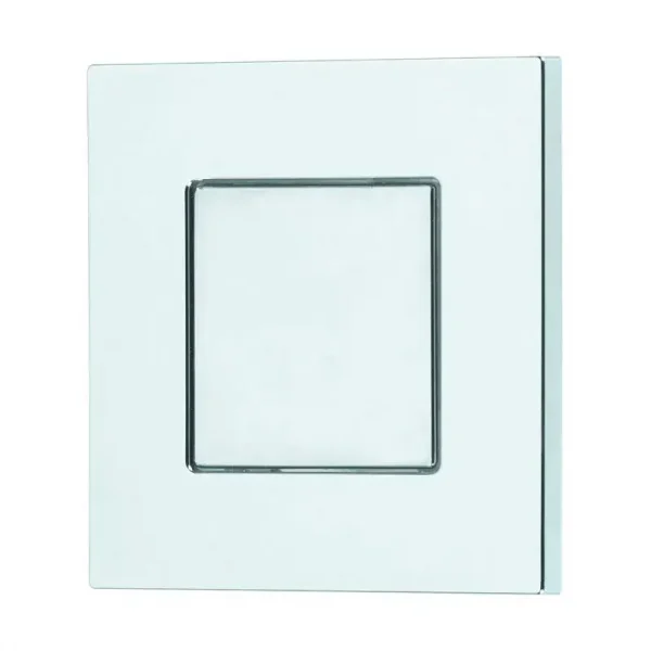 Thomas Dudley Chrome Piazza Vantage/miniflo Single Flush 73.5mm Square ...