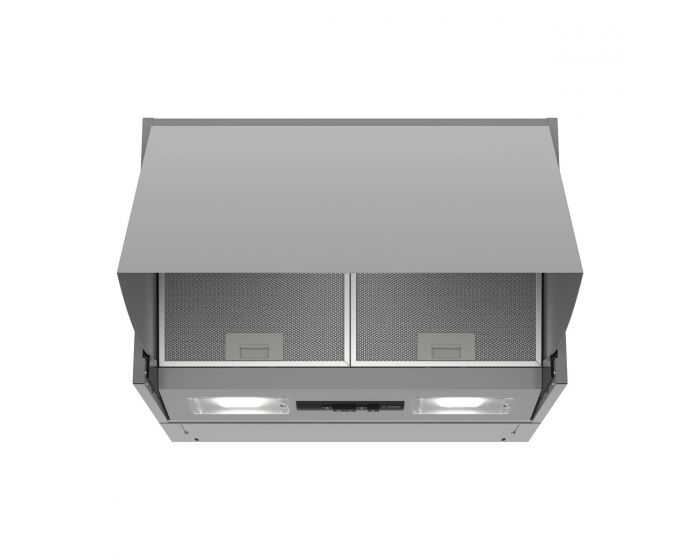 Bosch Serie 2 Metallic Silver Integrated Extractor 60cm Wide High ...