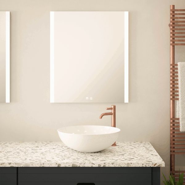 Sycamore Lighting Windsor Tunable LED Mirror, Bluetooth Speaker With ...