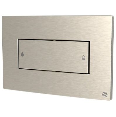 THOMAS DUDLEY Coral Brushed Nickel Vantage/Miniflo Dual Flush 232mm X ...
